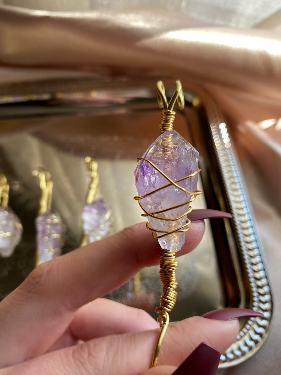 Pixie Styx - Raw Amethyst Quartz (004) – Crystals & Kismet